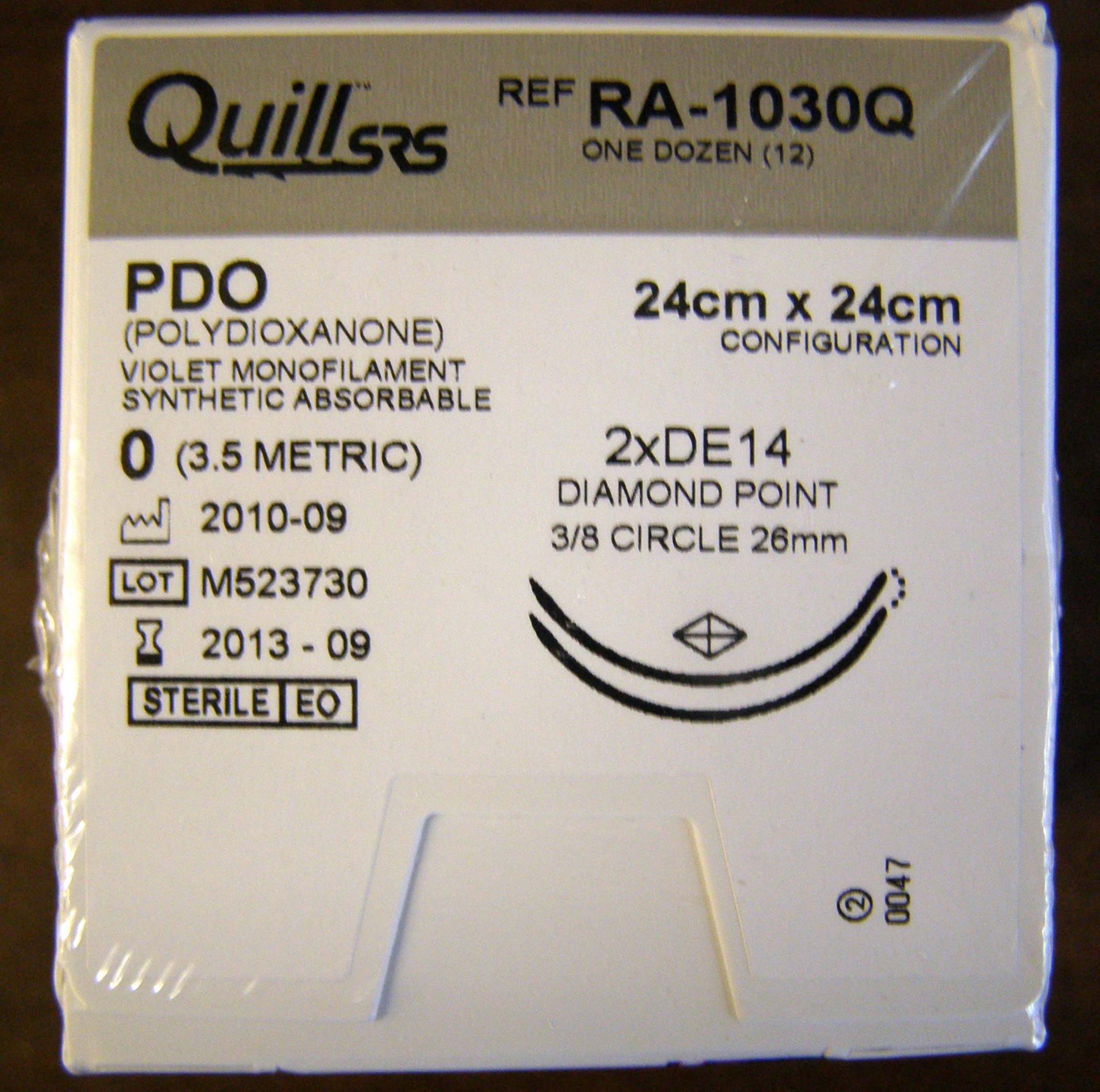 medsurplusonline -0 PDO Barbed Thread Suture