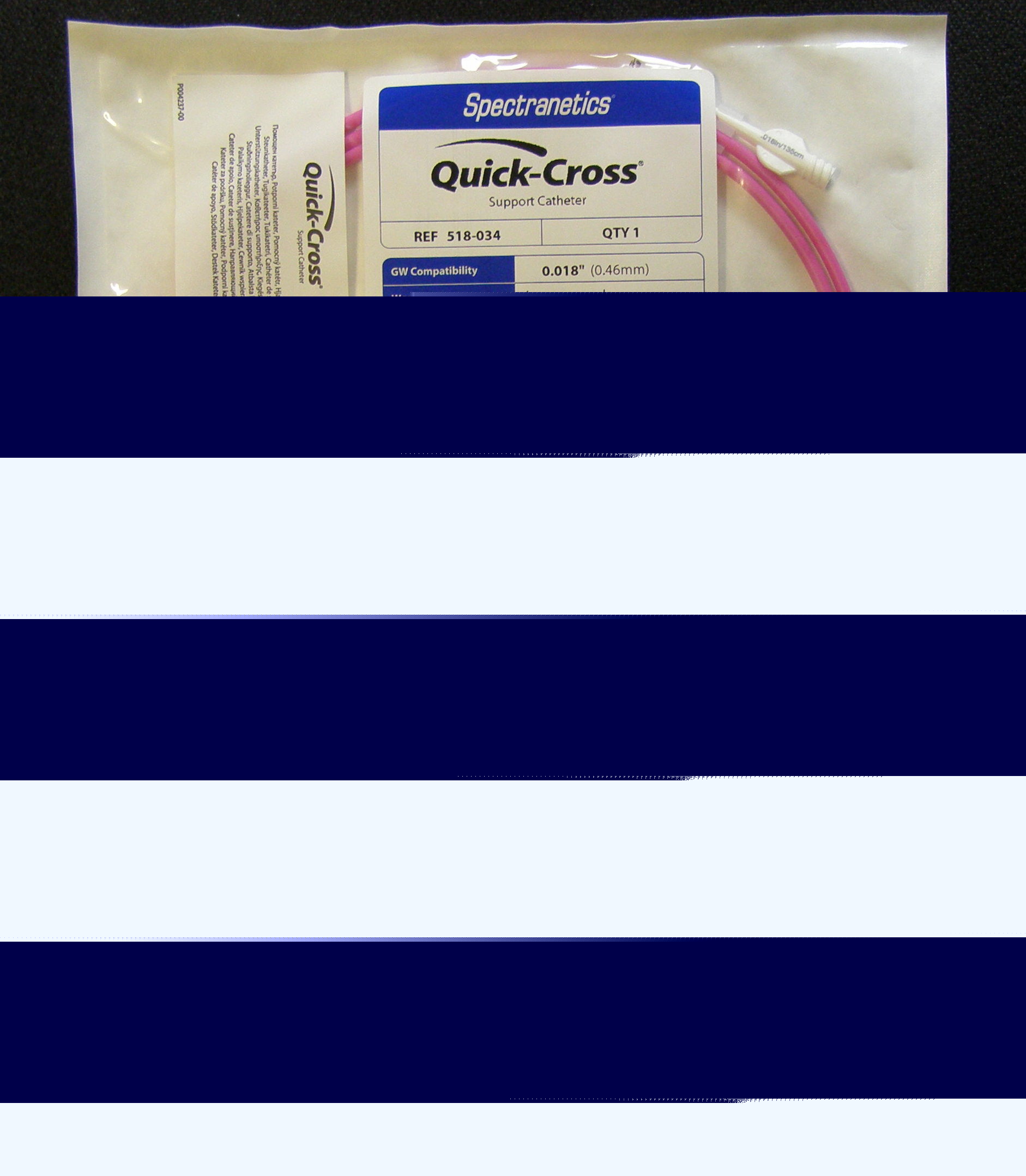 medsurplusonline -Quick Cross Support Catheter