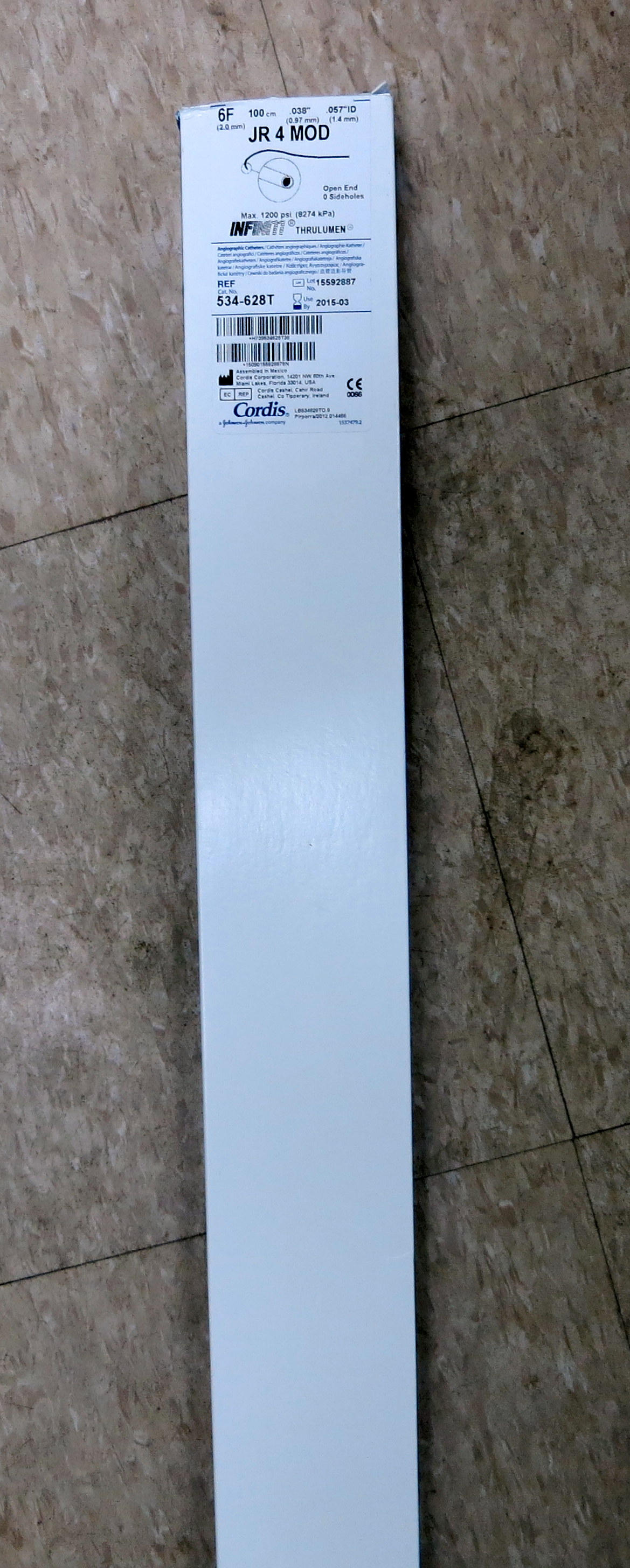 medsurplusonline -Cordis Angiographic Catheter