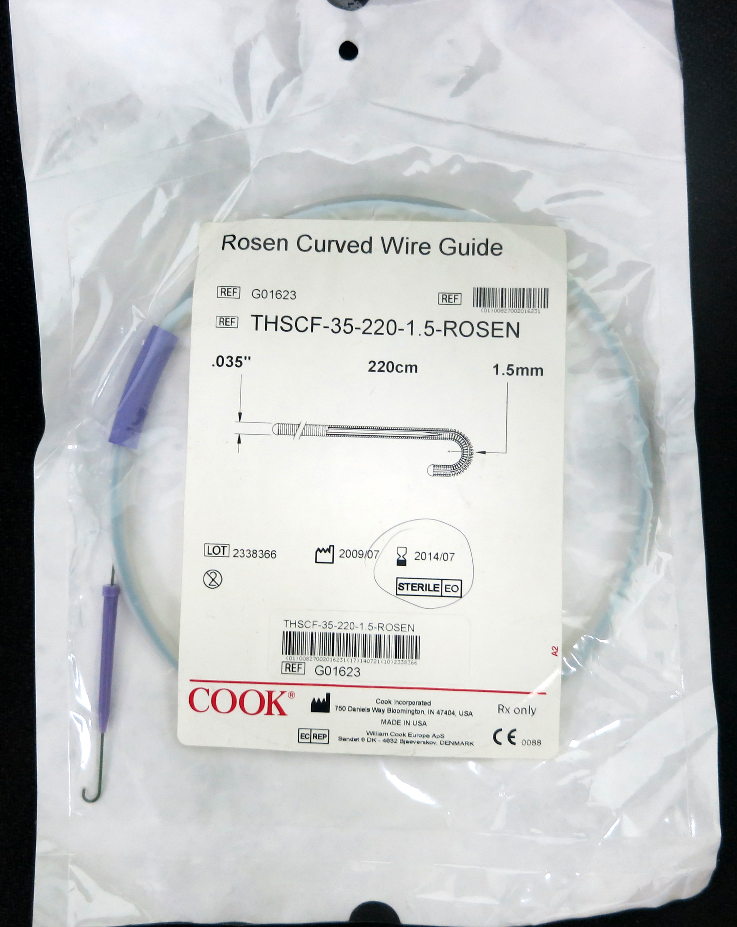 medsurplusonline -Rosen Curved Wire Guide