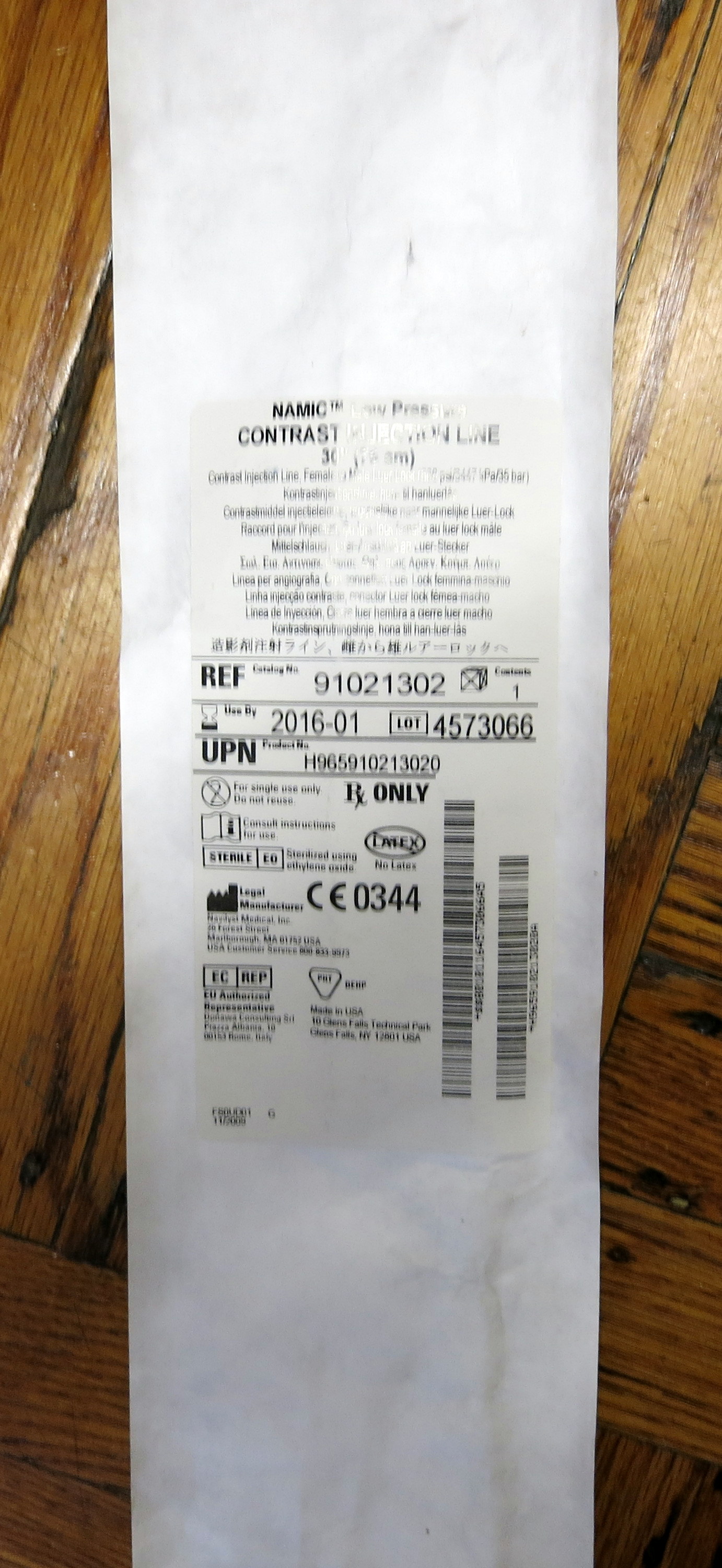 medsurplusonline -NAMIC Low Pressure Contrast Injection Line